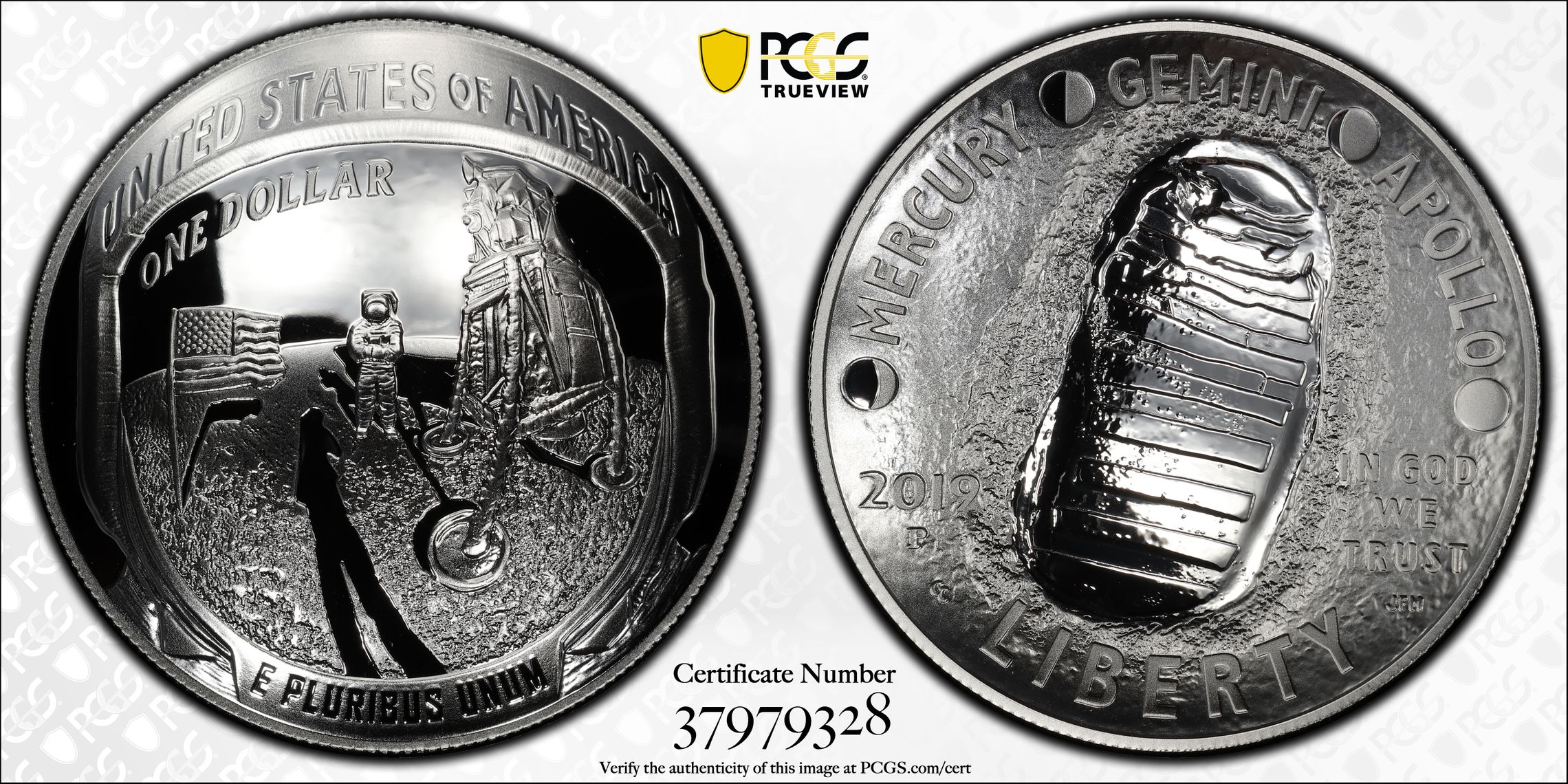 PCGS Certificate Verification Coin Details for Cert #37979328