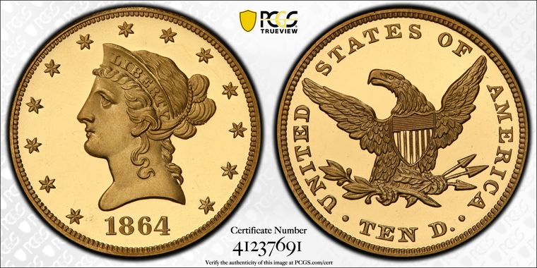 PCGS Certificate Verification Coin Details for Cert #41237691