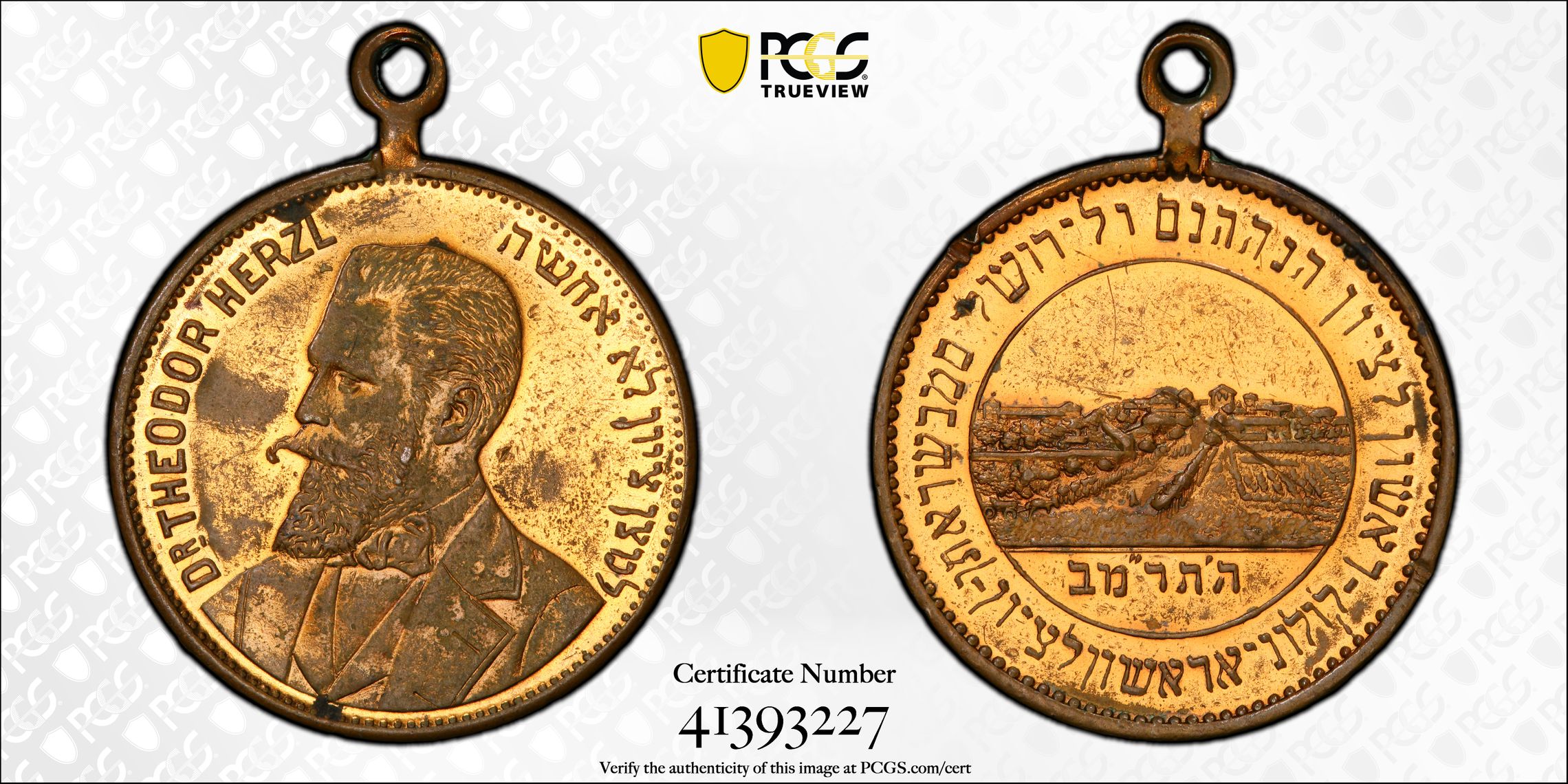 PCGS Certificate Verification Coin Details for Cert #41393227