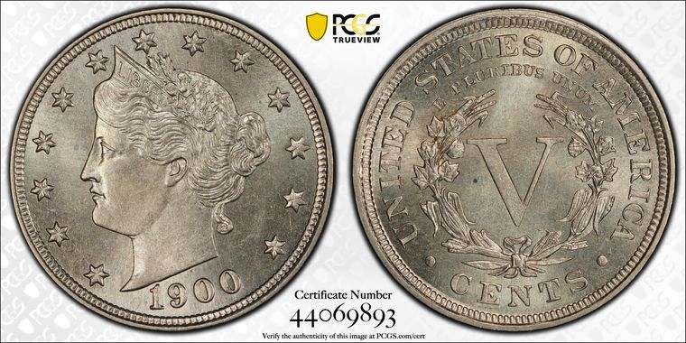 PCGS Certificate Verification Coin Details for Cert #44069893