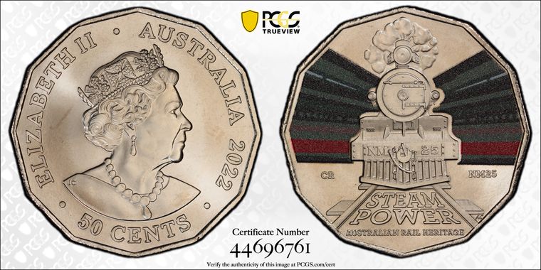 PCGS Certificate Verification Coin Details for Cert #44696761