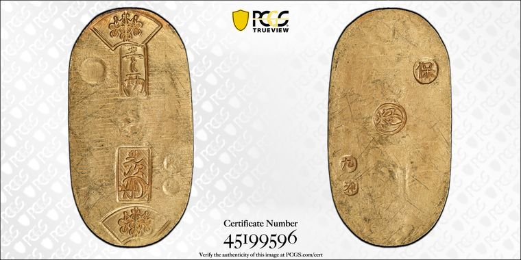 PCGS Certificate Verification Coin Details for Cert #45199596