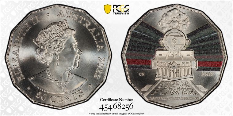 PCGS Certificate Verification Coin Details for Cert #45468256