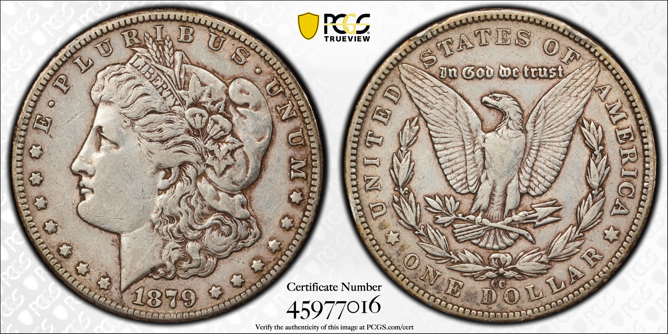 Collectors Corner - 1879-CC $1 Capped Die VF35 PCGS - #62791101
