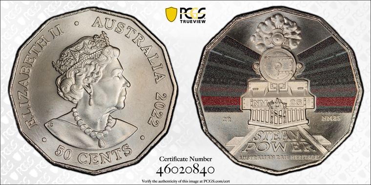 PCGS Certificate Verification Coin Details for Cert #46020840