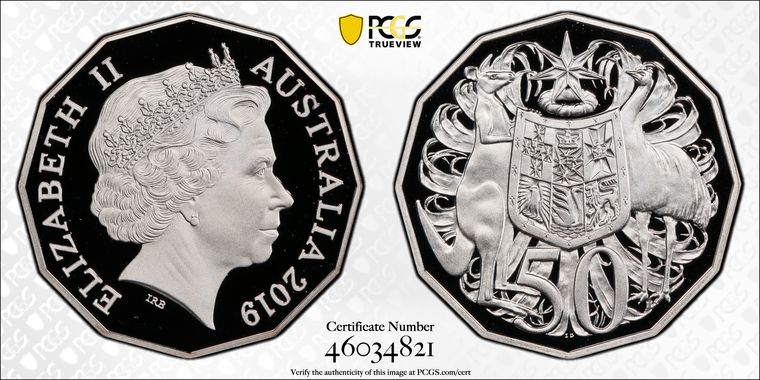 PCGS Certificate Verification Coin Details for Cert #46034821