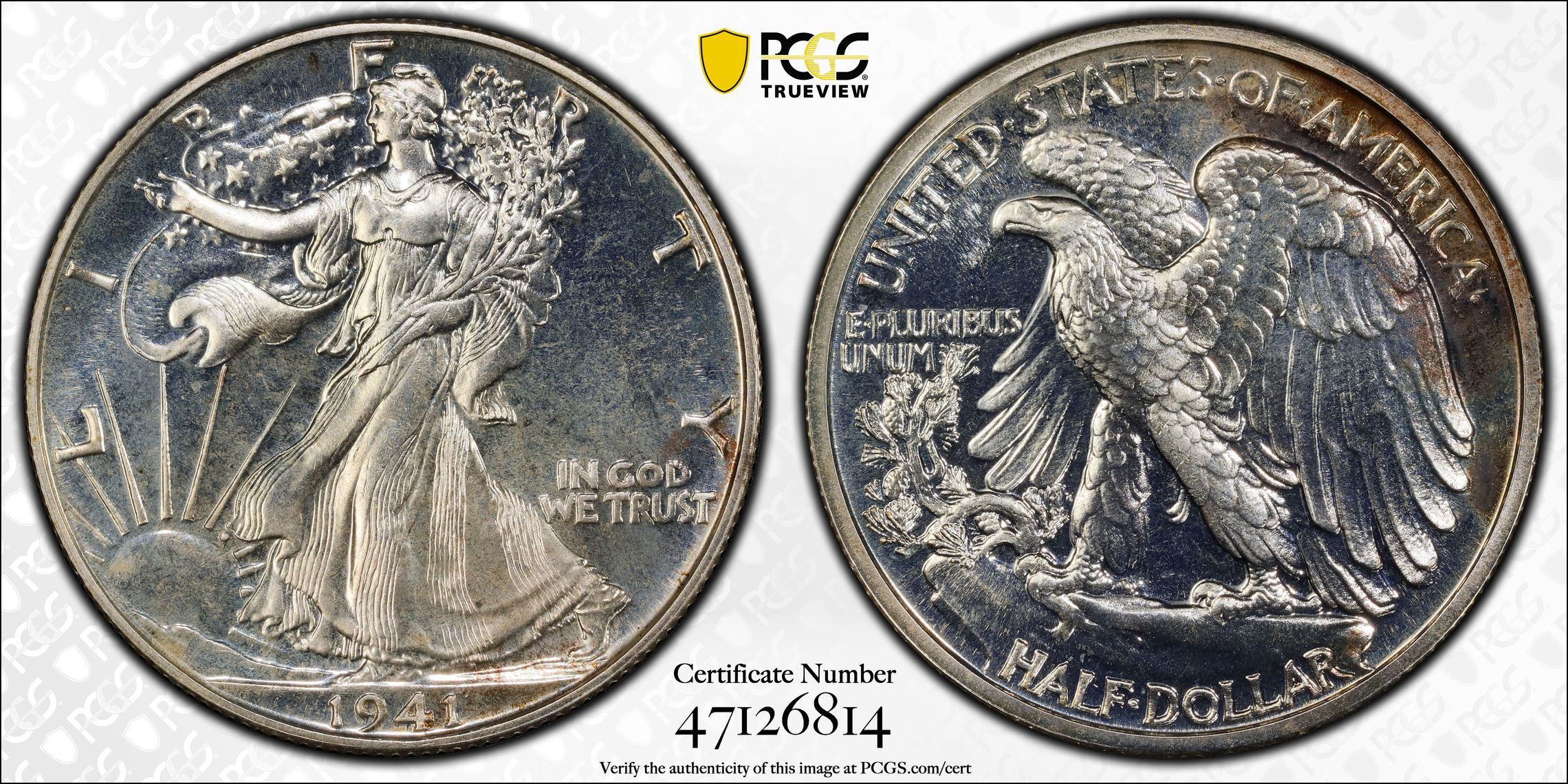 PCGS Certificate Verification Coin Details for Cert #47126814