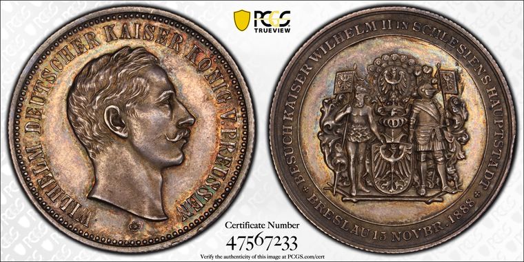 PCGS Certificate Verification Coin Details for Cert #47567233