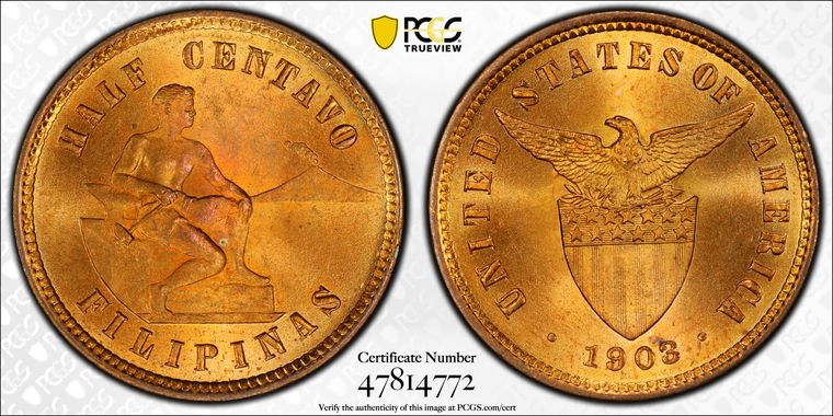 PCGS Certificate Verification Coin Details for Cert #47814772