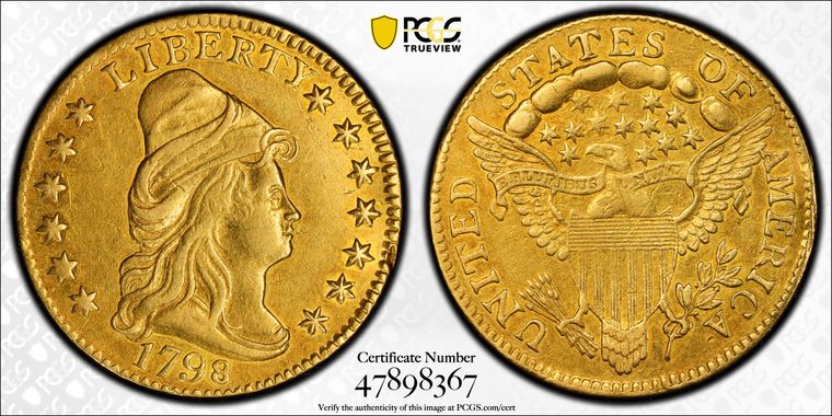 PCGS Certificate Verification Coin Details for Cert #47898367