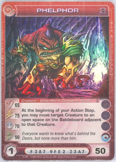 Auction Prices Realized Tcg Cards 2008 CHAOTIC SILENT SANDS Phelphor