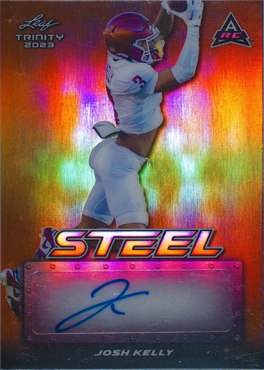 Auction Prices Realized Football Cards 2023 LEAF TRINITY STEEL ...