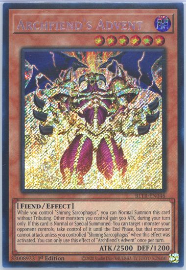 Auction Prices Realized Tcg Cards 2024 YU-GI-OH! BLTR-BATTLES OF LEGEND ...