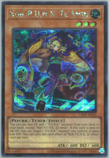 Auction Prices Realized Tcg Cards 2024 YU-GI-OH! ASIAN-ENGLISH CR04-CREATION PACK 04 Noh-P. U. N ...