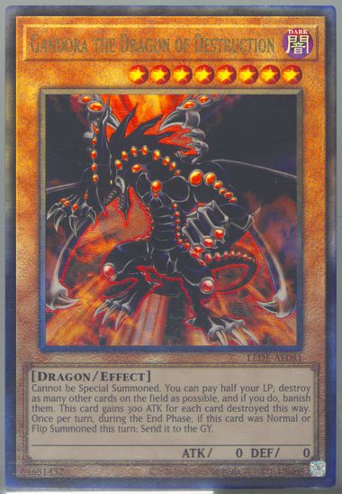 Auction Prices Realized Tcg Cards 2024 YU-GI-OH! ASIAN-ENGLISH LEDE-LEGACY OF DESTRUCTION ...