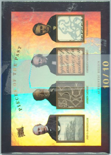 Auction Prices Realized Non-Sport Cards 2023 PIECES OF THE PAST ...