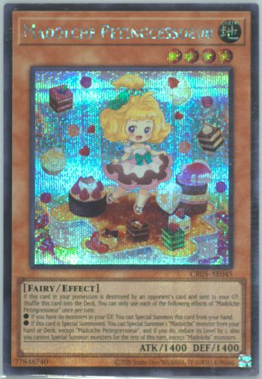 Auction Prices Realized Tcg Cards 2024 YU-GI-OH! ASIAN-ENGLISH CR05-CREATION PACK 05 Madolche ...