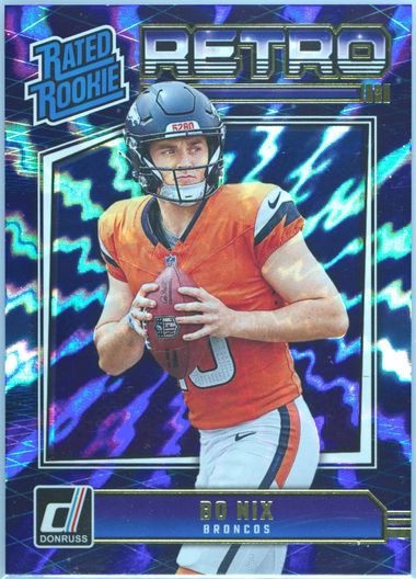Auction Prices Realized Football Cards 2024 Panini Donruss Rated ...