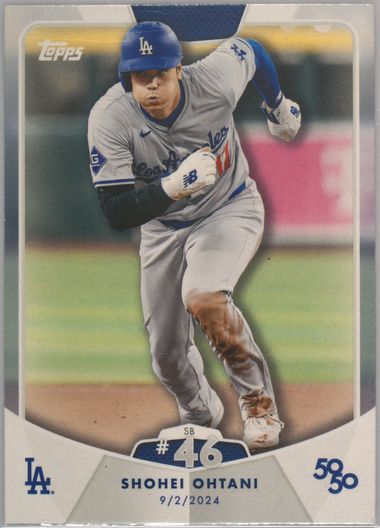 Auction Prices Realized Baseball Cards 2024 TOPPS 50/50 SHOHEI OHTANI ...