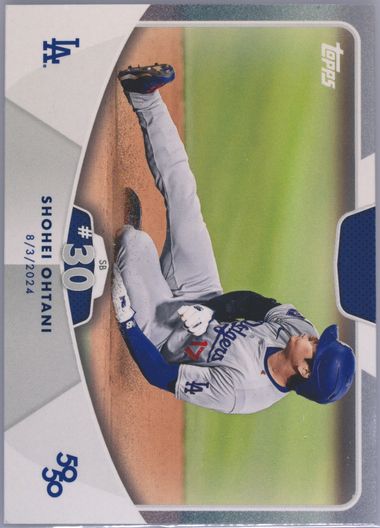 Auction Prices Realized Baseball Cards 2024 TOPPS 50/50 SHOHEI OHTANI ...