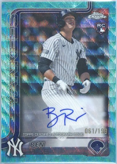 Auction Prices Realized Baseball Cards 2025 TOPPS CHROME ROOKIE ...