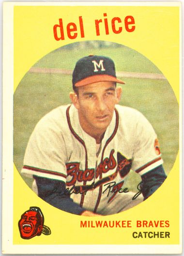 Auction Prices Realized Baseball Cards 1959 TOPPS Del Rice