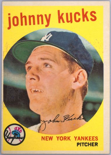 Auction Prices Realized Baseball Cards 1959 TOPPS Johnny Kucks
