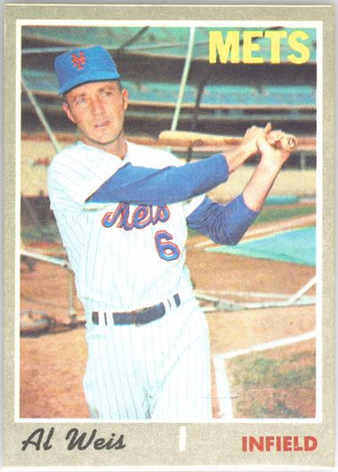 Auction Prices Realized Baseball Cards 1970 TOPPS Al Weis