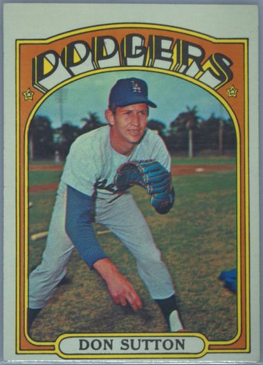 Auction Prices Realized Baseball Cards 1972 TOPPS Don Sutton
