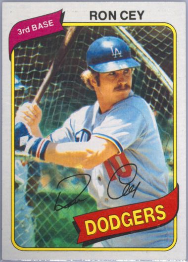 Auction Prices Realized Baseball Cards 1980 TOPPS Ron Cey