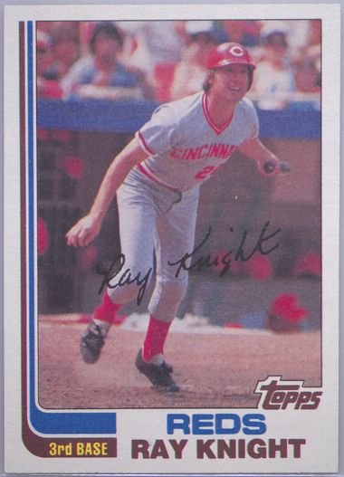Auction Prices Realized Baseball Cards 1982 TOPPS Ray Knight