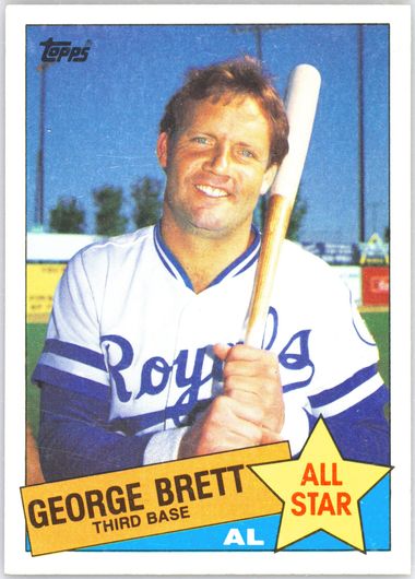 Auction Prices Realized Baseball Cards 1985 TOPPS George Brett