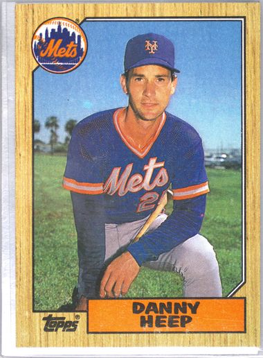 Auction Prices Realized Baseball Cards 1987 Topps Danny Heep