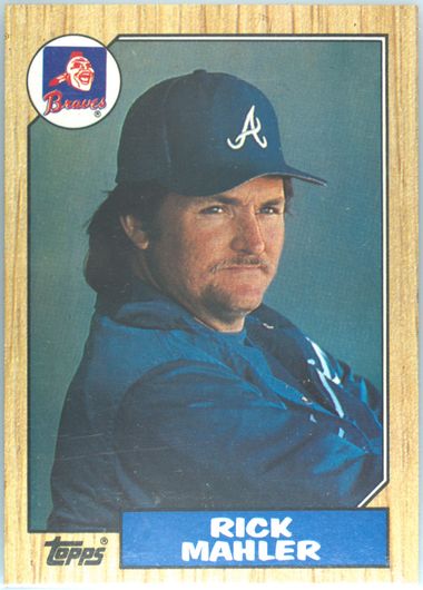Auction Prices Realized Baseball Cards 1987 Topps Rick Mahler