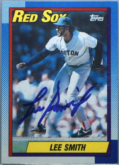 Auction Prices Realized Baseball Cards 1990 TOPPS Lee Smith