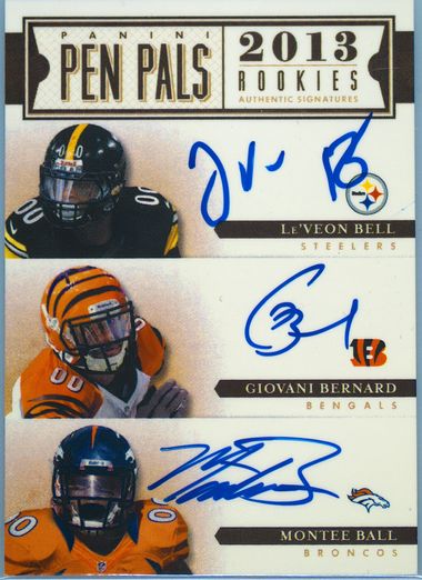 Auction Prices Realized Football Cards 2013 PANINI LIMITED PEN PALS ...