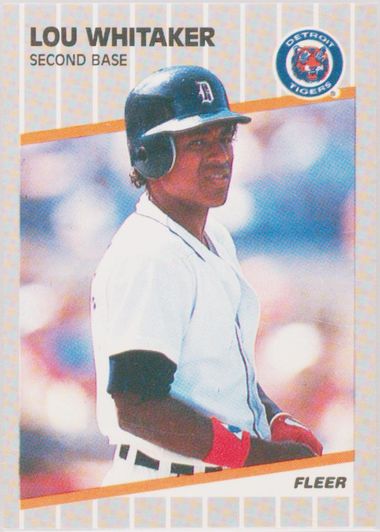 Auction Prices Realized Baseball Cards 1989 Fleer Lou Whitaker