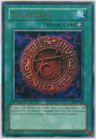 Auction Prices Realized Tcg Cards 2002 YU-GI-OH! MRL-MAGIC RULER Megamorph