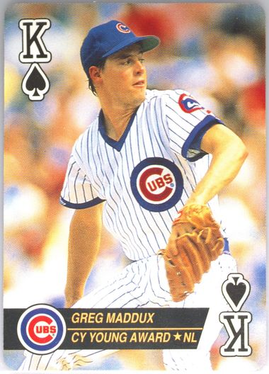 Auction Prices Realized Baseball Cards 1993 U.S. PLAYING CARD ACES Greg Maddux