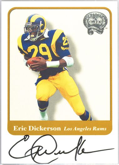 Auction Prices Realized Football Cards 2002 FLEER THROWBACKS GREATS OF ...