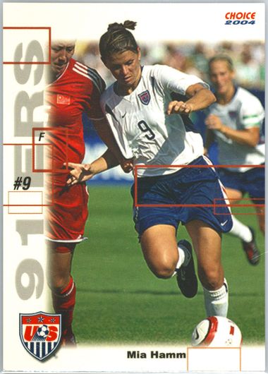 Auction Prices Realized Soccer Cards 2004 CHOICE US WOMEN'S NATIONAL ...