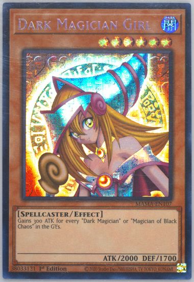 Auction Prices Realized Tcg Cards 2022 YU-GI-OH! MAMA-MAGNIFICENT MAVENS Dark Magician Girl
