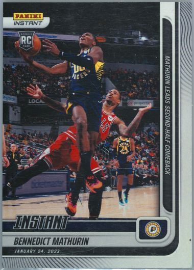 Auction Prices Realized Basketball Cards 2022 PANINI INSTANT Bennedict ...