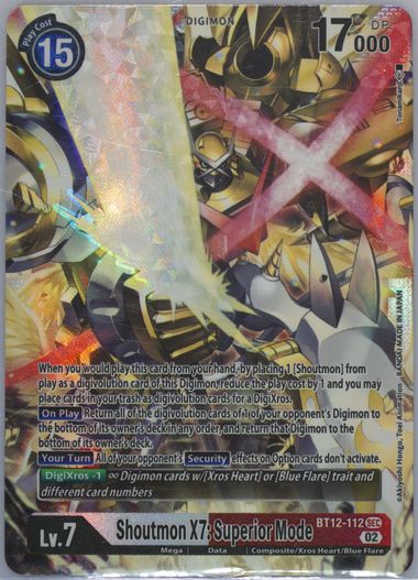 Auction Prices Realized Tcg Cards 2023 DIGIMON BT12-BOOSTER ACROSS TIME ...