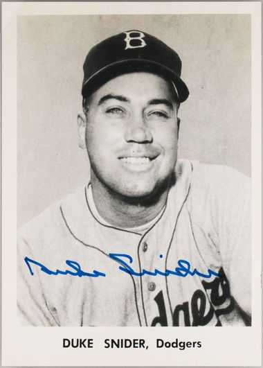 Auction Prices Realized Baseball Cards 1955-57 BROOKLYN DODGERS PICTURE ...